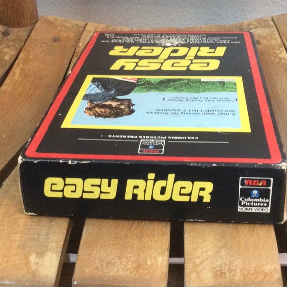 Columbia | Media | Easy Rider Vhs 985 Dennis Hopper Peter Fonda Jack ...